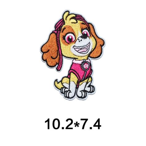 Paw Patrol Skye Posing Embroidered Patch — Little Patch Co