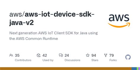 Aws Iot Device Sdk Java V2readmemd At Main · Awsaws Iot Device Sdk Java V2 · Github