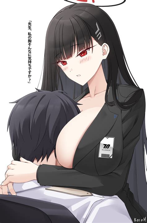 Head Between Breasts Danbooru