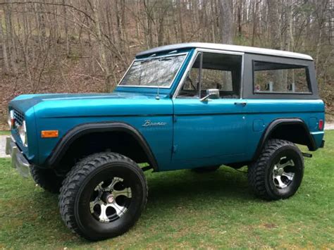 1977 Ford Bronco 4x4 Lifted Early Classic Bronco Auto 302 Very Nice For