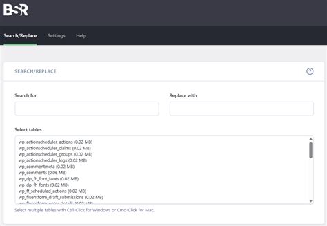 Search And Replace In Mysql Using Phpmyadmin Stewart Rodgers