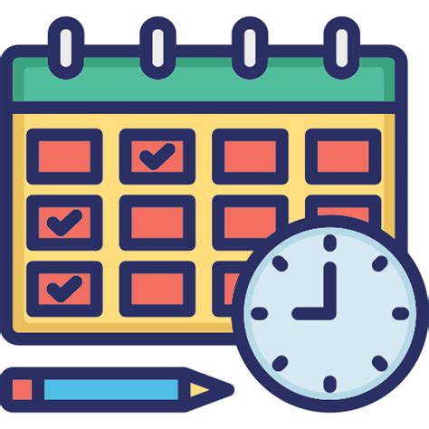 Class Schedule Icon Png