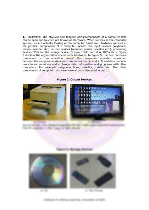 SOLUTION: Essential components of computers - Studypool