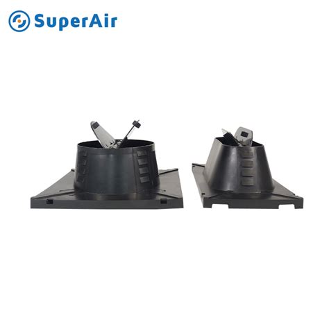 Plastic Square Diffuser Adaptors Hvac Duct Fittings Air
