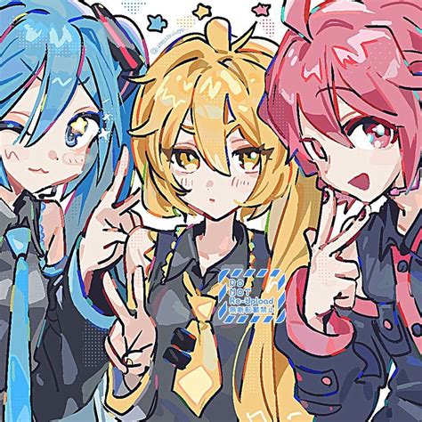 Miku Neru Teto Dessins Faciles Mignons Fond Decran Dessin Dessin