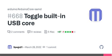 Toggle Built In Usb Core By Spegs21 · Pull Request 668 · Arduino