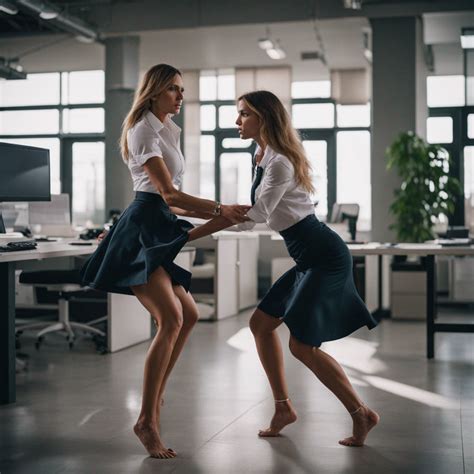 Office Catfight By Strshcky On Deviantart