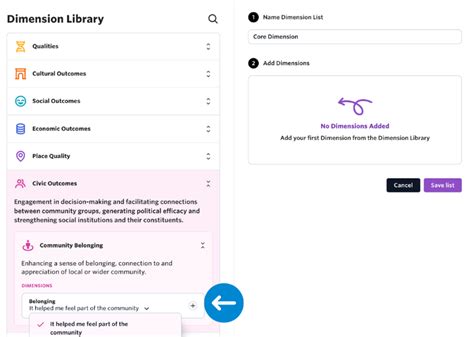 Dimension Selector Culture Counts