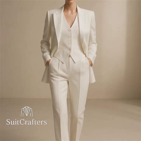 Ivory Pant Suits For Women Etsy