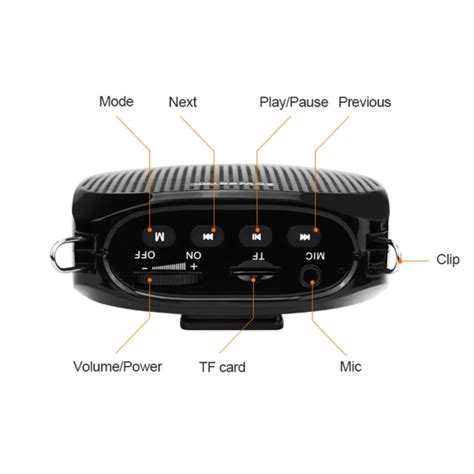Teachers Voice Amplifier Sound Equipmentsamplifierspeaker With Wired