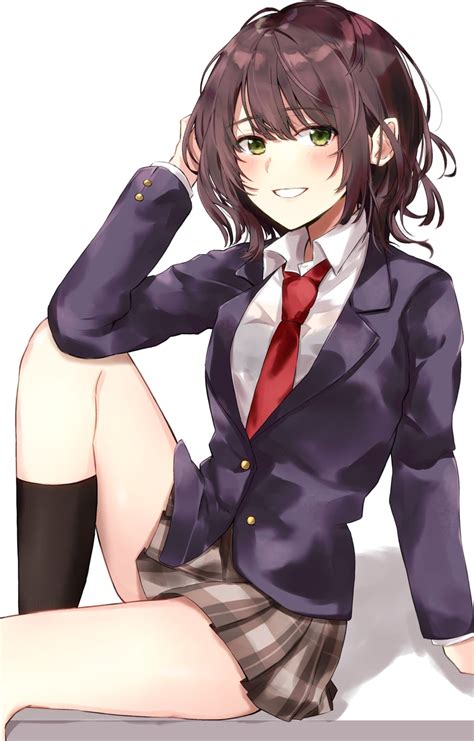 Hinami Aoi Jaku Chara Tomozaki Kun Drawn By Ka Se Danbooru