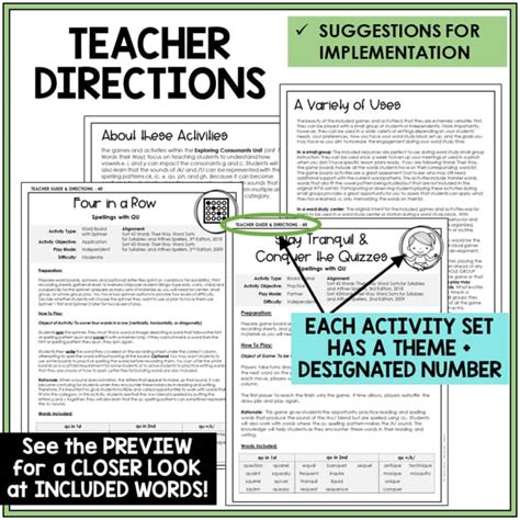 Qu Digraph In Multi Syllable Words Qu Activities And Spelling Games Printable