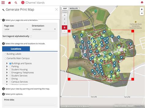 Campus Map Help Information Technology Services CSU Channel Islands