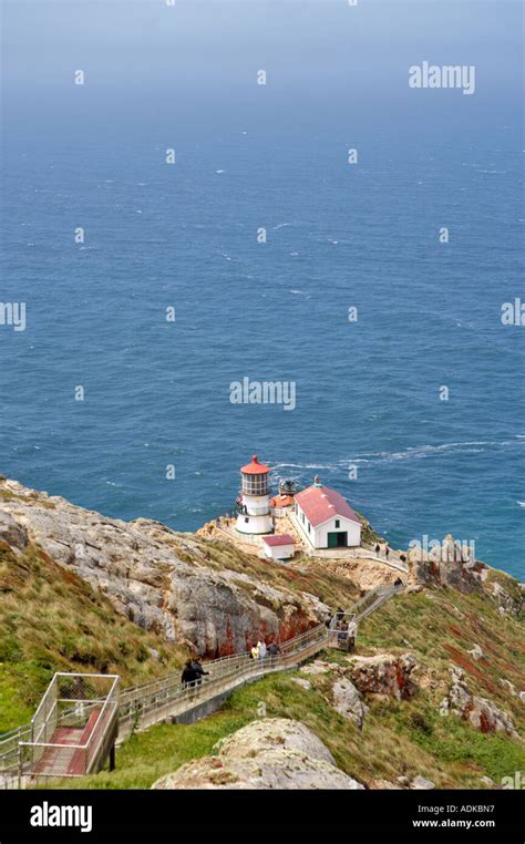 Point Reyes Lighthouse With Steps Point Reyes National Seashore