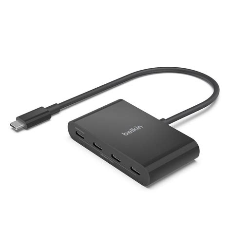 Belkin Usb 3 1 Hub 4 Θυρών με σύνδεση Usb C Avc018btbk Skroutz Gr