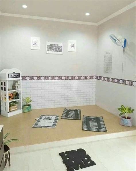 17 Inspirasi Deko Mini Surau Dalam Rumah Atau Pejabat Giler Deco