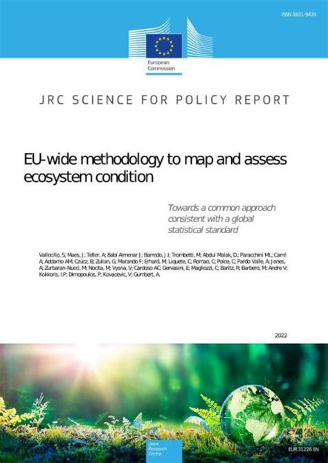 Eu Wide Methodology To Map And Assess Ecosystem Condition System Of