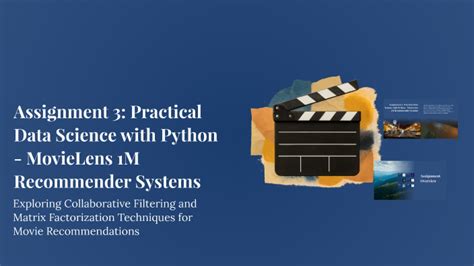 Assignment 3 Practical Data Science With Python Movielens 1m
