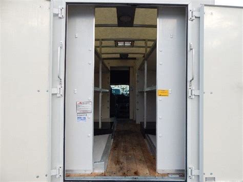 Used 2012 Ford E350 12 Parcel Cutaway Cube Van Srw 5 4l Gas Power Windows Doors