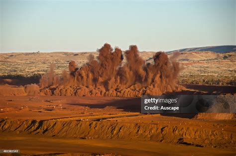 Mining Explosion Hundreds Of Tons Of Explosives Are Used To Loosen