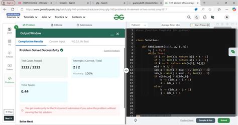 arya gupta on linkedin geekstreak2024 gfg160 codingchallenge geeksforgeeks womenintech…