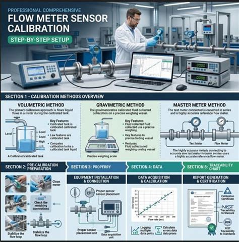 Flow Meter Sensor Calibration Setup Guide Methods Tools Intervals