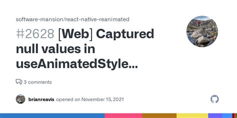 Web Captured Null Values In UseAnimatedStyle Causes ExtractMutables Crash Issue