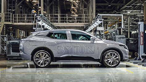 Byton Set To Unveil Production M Byte At Frankfurt