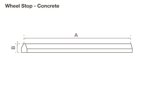 Concrete Wheel Stops Classic Architectural Group