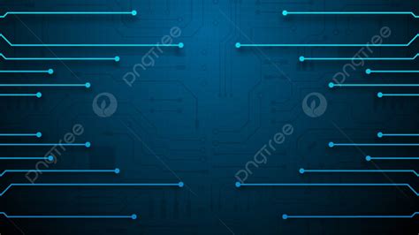 Circuit Technology Background Electronics Communication Cyberspace Vector Electronics