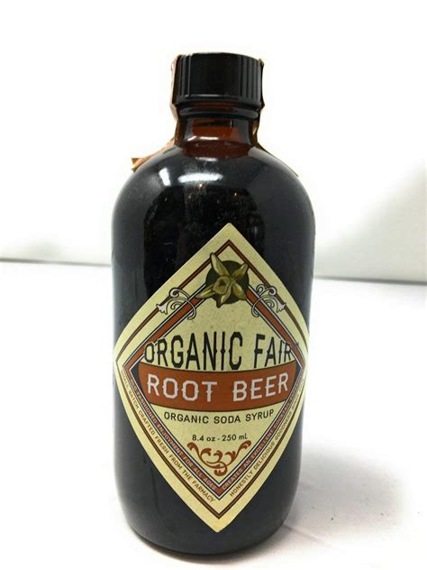 Organic Fair Organic Root Beer Soda Syrup 84 Oz