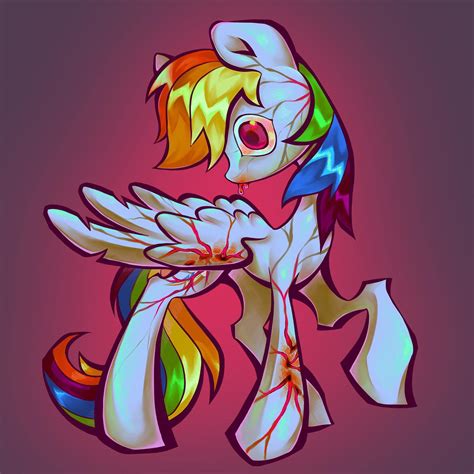 3431145 Semi Grimdark Artistbroniesforponies Rainbow Dash
