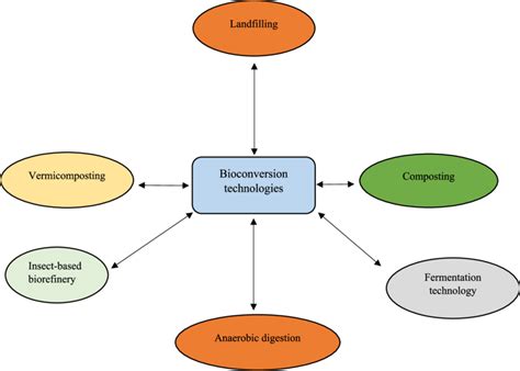 Schematic Diagrams Depicting Different Technologies For Bioconversion
