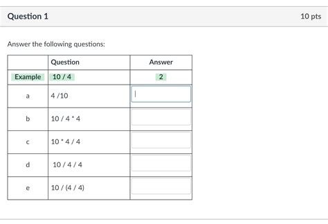 Final Question Arithmetic Operators Are Available In Chegg Com