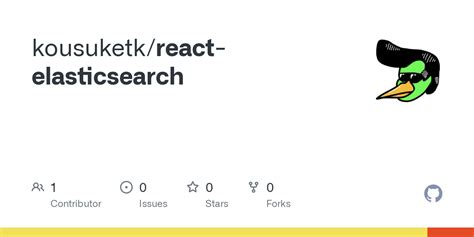 github kousuketk react elasticsearch