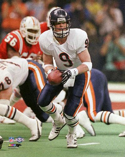 Jim Mcmahon Super Bowl Xx 1986 Chicago Bears Action Premium Poster
