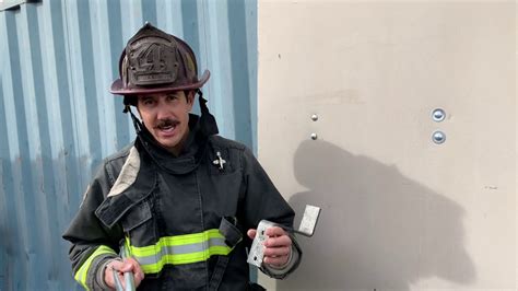 Forcible Entry Through Drop Bars Youtube