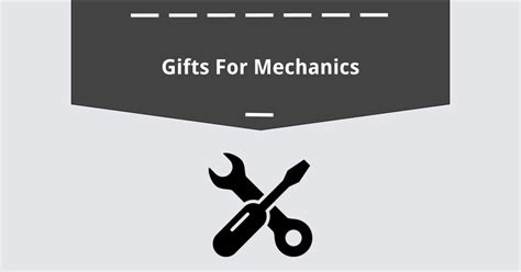 31 Marvelous Mechanic Gifts That Will Rev Their Engines - GiftTable