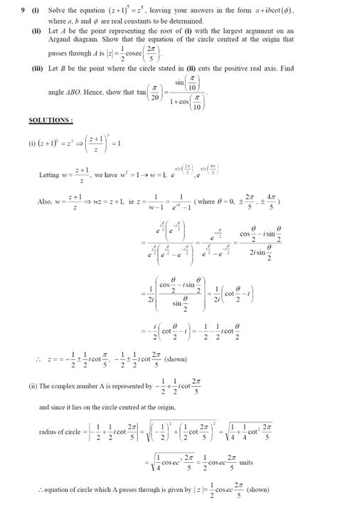 H Maths Tuition By White Group Mathematics
