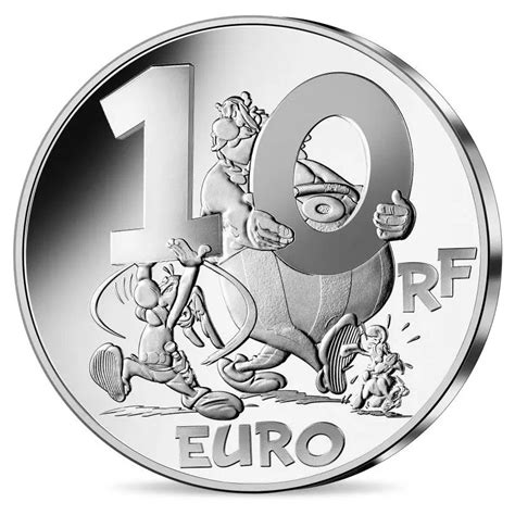 10 евро Франция монета 10 евро Астерикс