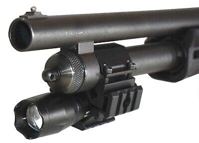 Remington 870 Pump 12 Gauge Picatinny Rail Mount And Flashlight Combo