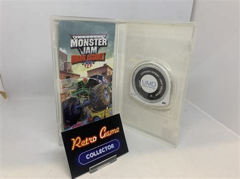 Psp Monster Jam Urban Assault Cib Pal Retro Game Collector