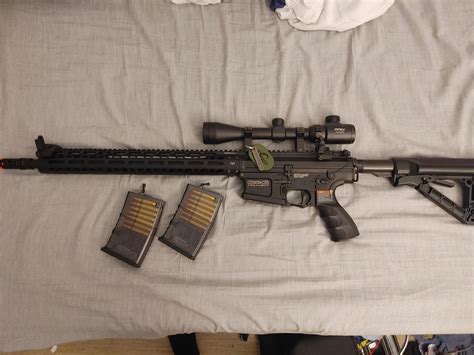 my modified gng slowing turning it into a dmr r airsoft