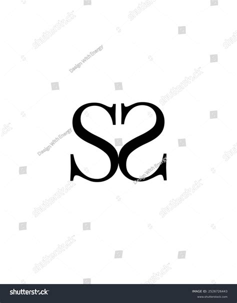 Initial Ss Letter Logo Ss Monogram Stock Vector Royalty Free 2526726443 Shutterstock