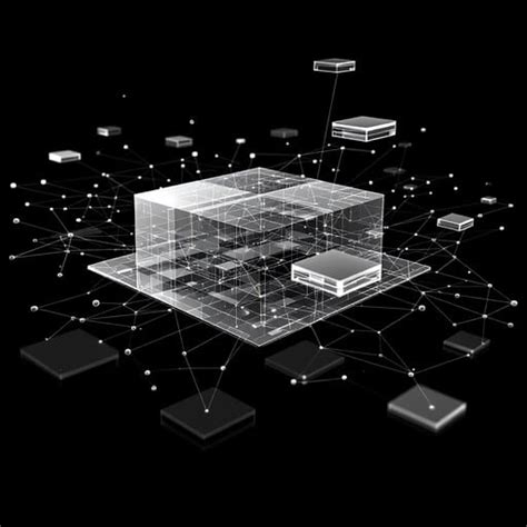 free digital network architecture image download at stockcake