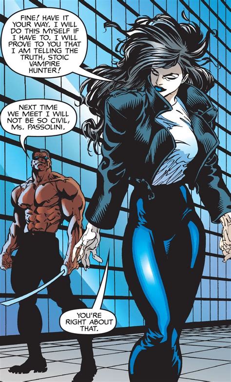 Shirtless Men In Comics — Shirtless Blade By Bart Sears