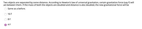 Solved Two Objects Are Separated By Some Distance According