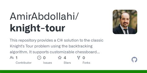 Github Amirabdollahiknight Tour This Repository Provides A C Solution To The Classic Knight
