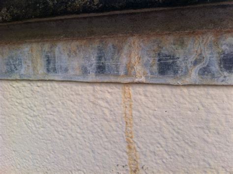 What Is Staining This Wall The Lead Or The Coping Stones Diynot Forums