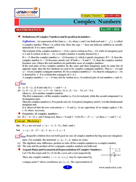 9a60a complex numbers pdf